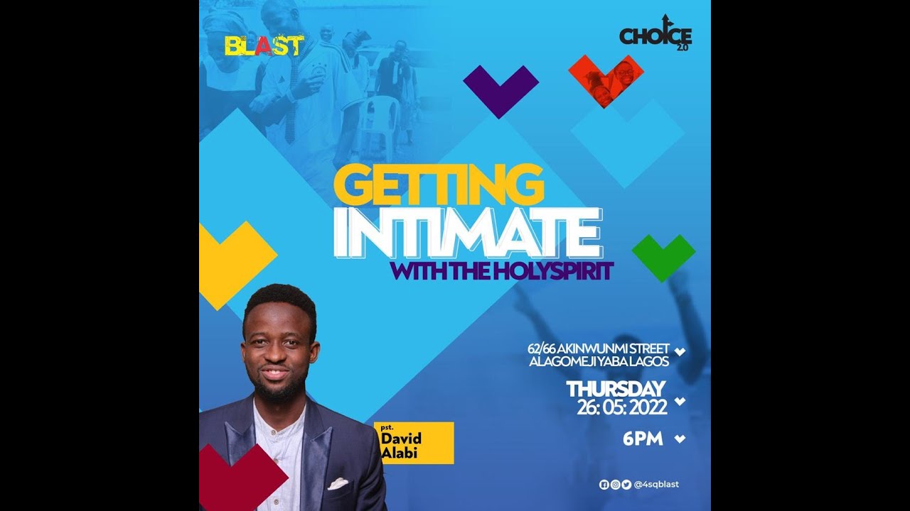 GETTING INTIMATE WITH THE HOLY SPIRIT | PASTOR DAVID ALABI - YouTube
