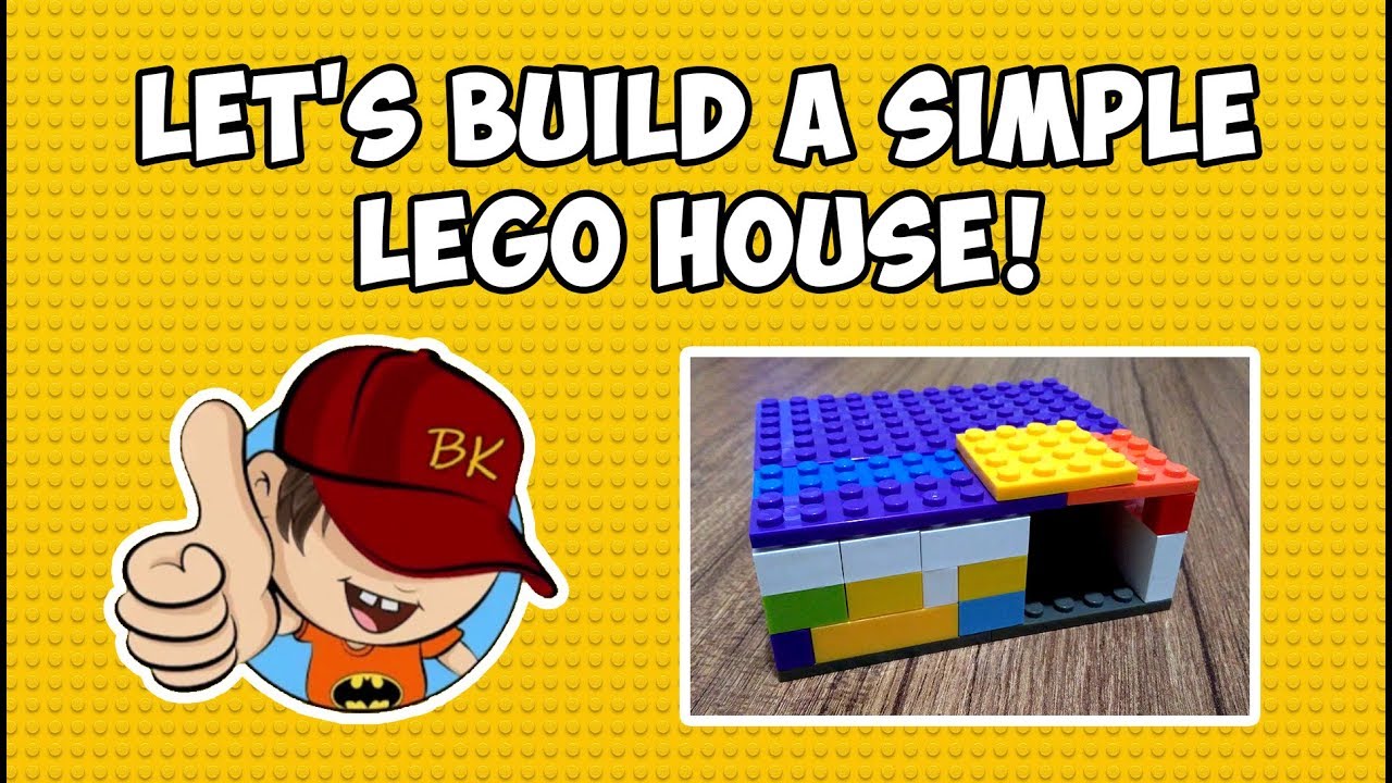 Let's build a simple lego house - YouTube