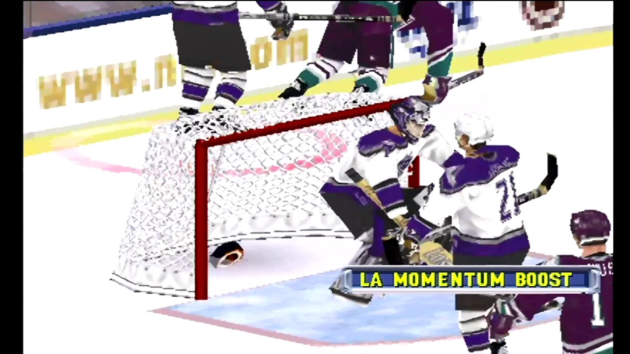 NHL 2001 (PSX) Mighty Ducks vs Kings - YouTube
