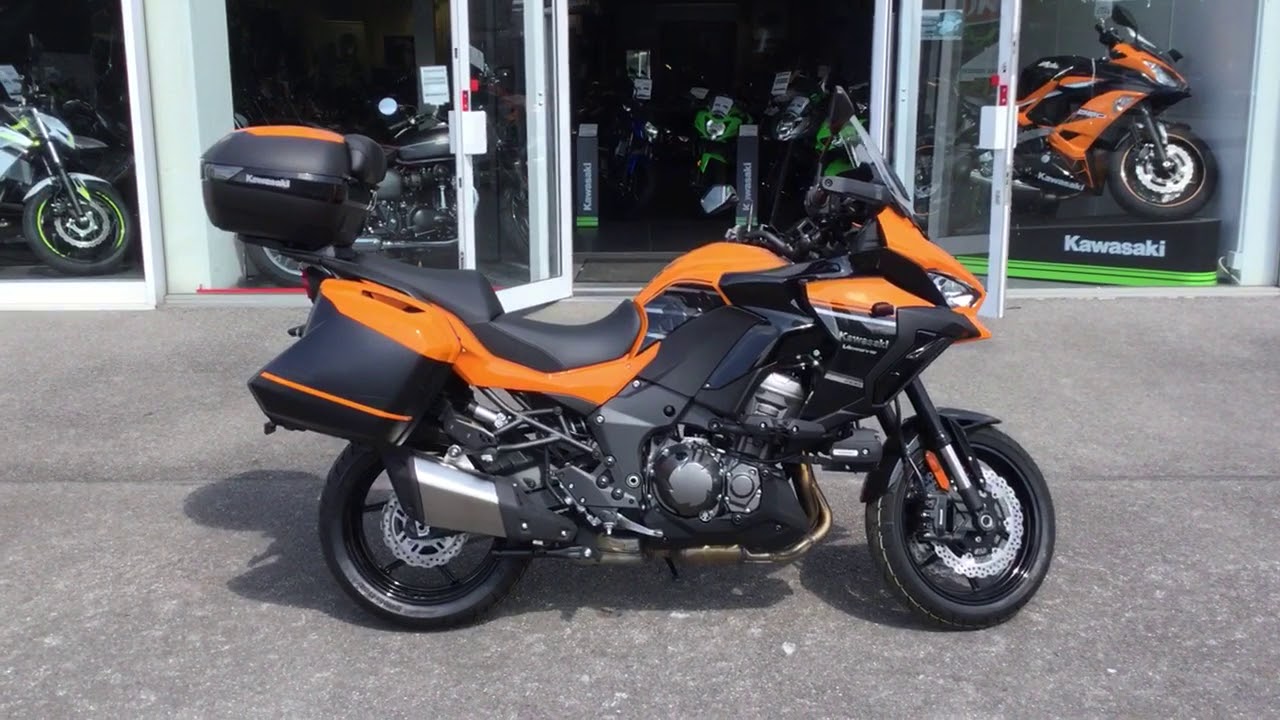 Kawasaki Versys 1000 GT 2019 Blade Kawasaki Swindon - YouTube