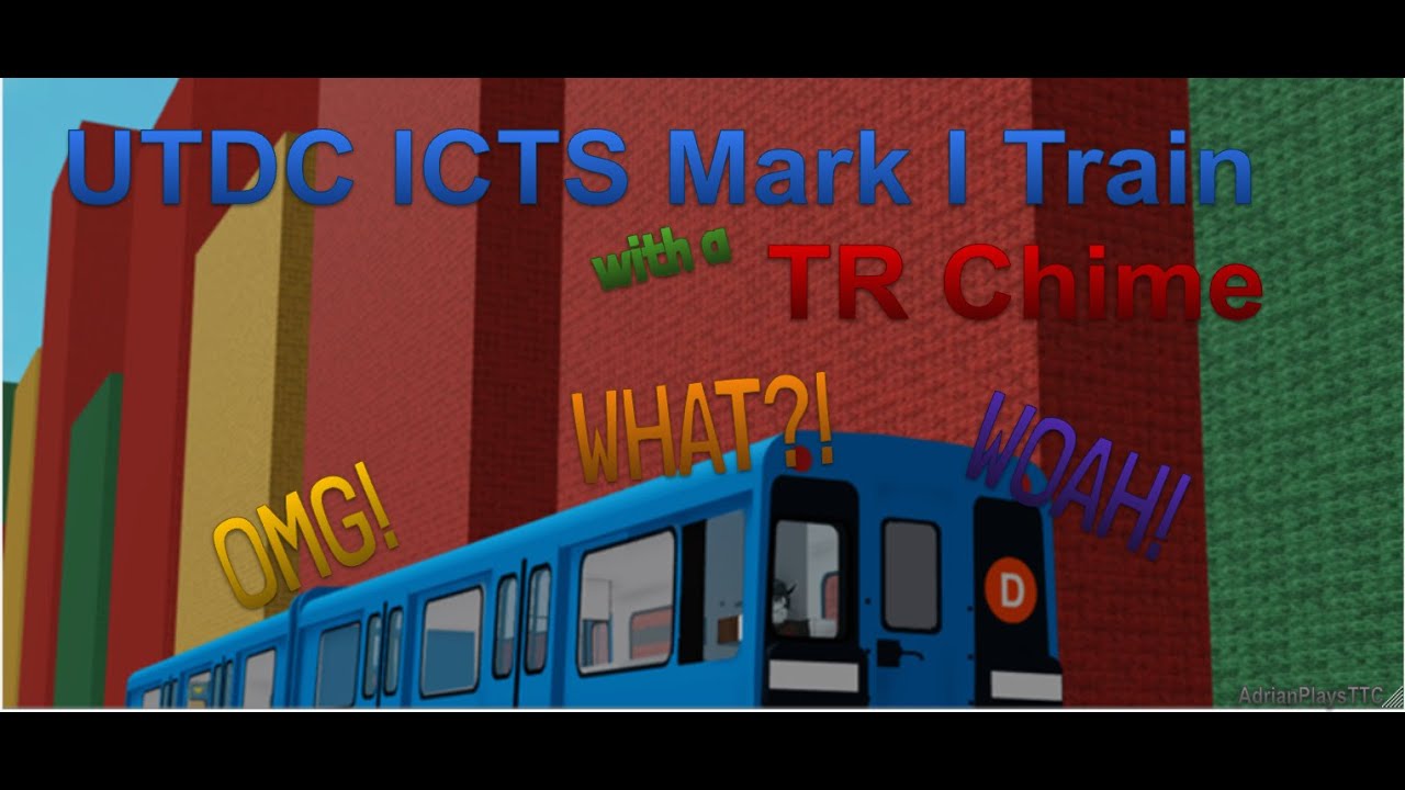 UTDC ICTS Mark I Trains with a TR Chime! - YouTube
