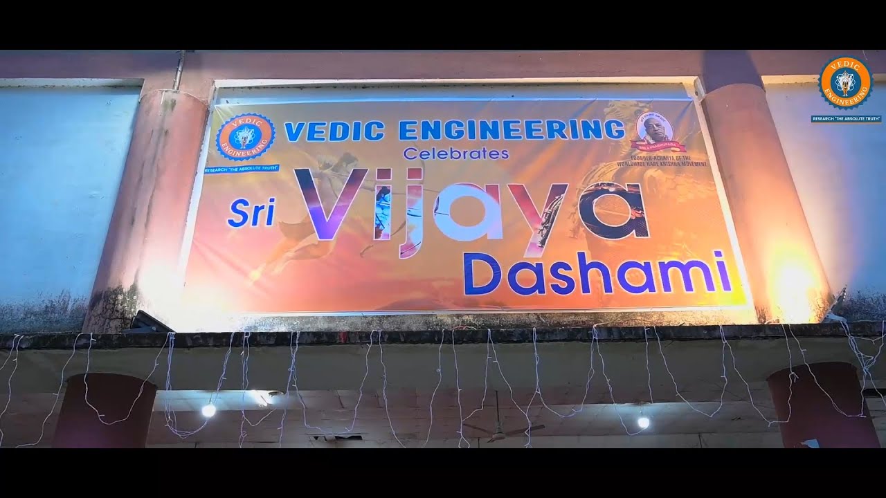Vedic Engineering celebrates Sri Vijaya Dashami in association with IIT ...