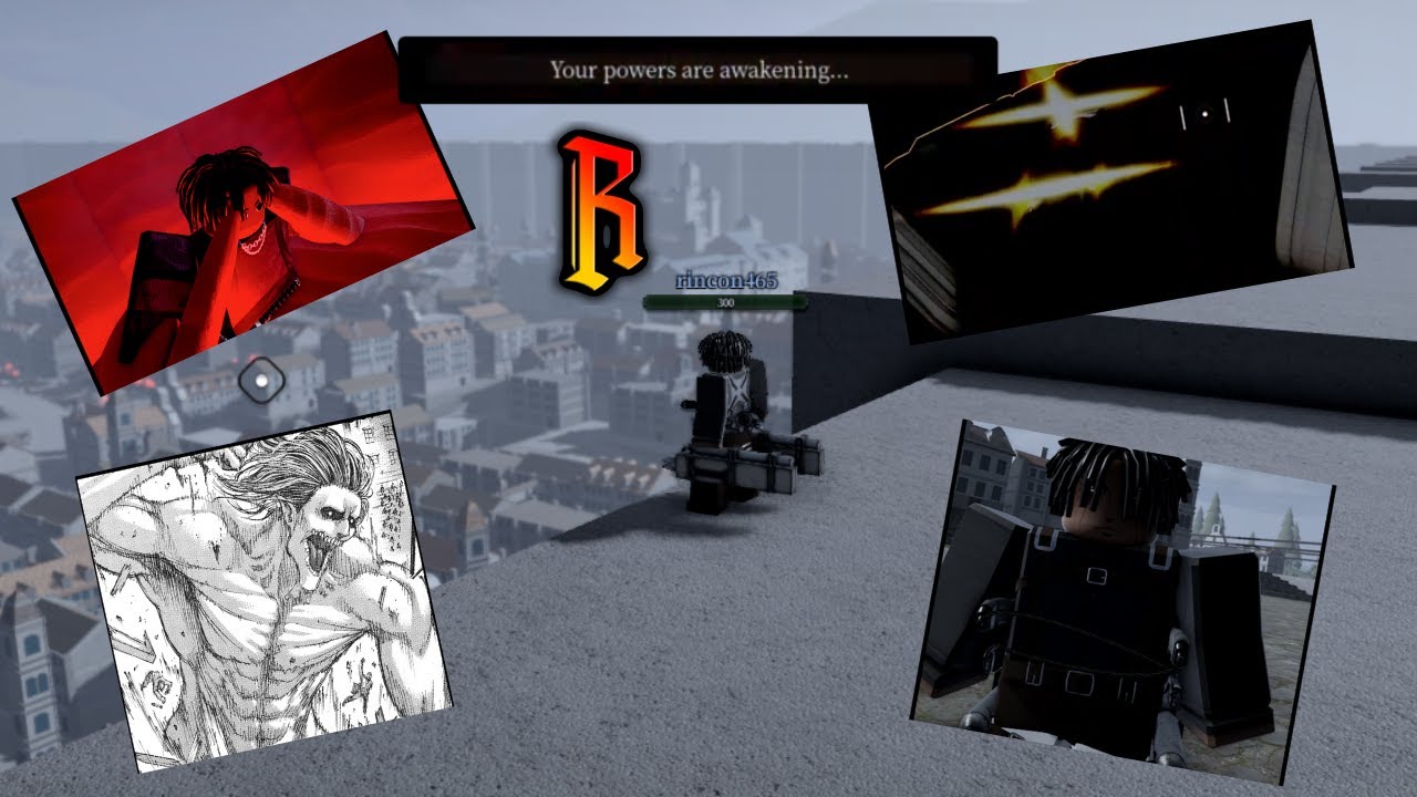 BECOMING THE ATTACK TITAN HOLDER IN ATTACK ON TITAN RESISTANCE |stages ...