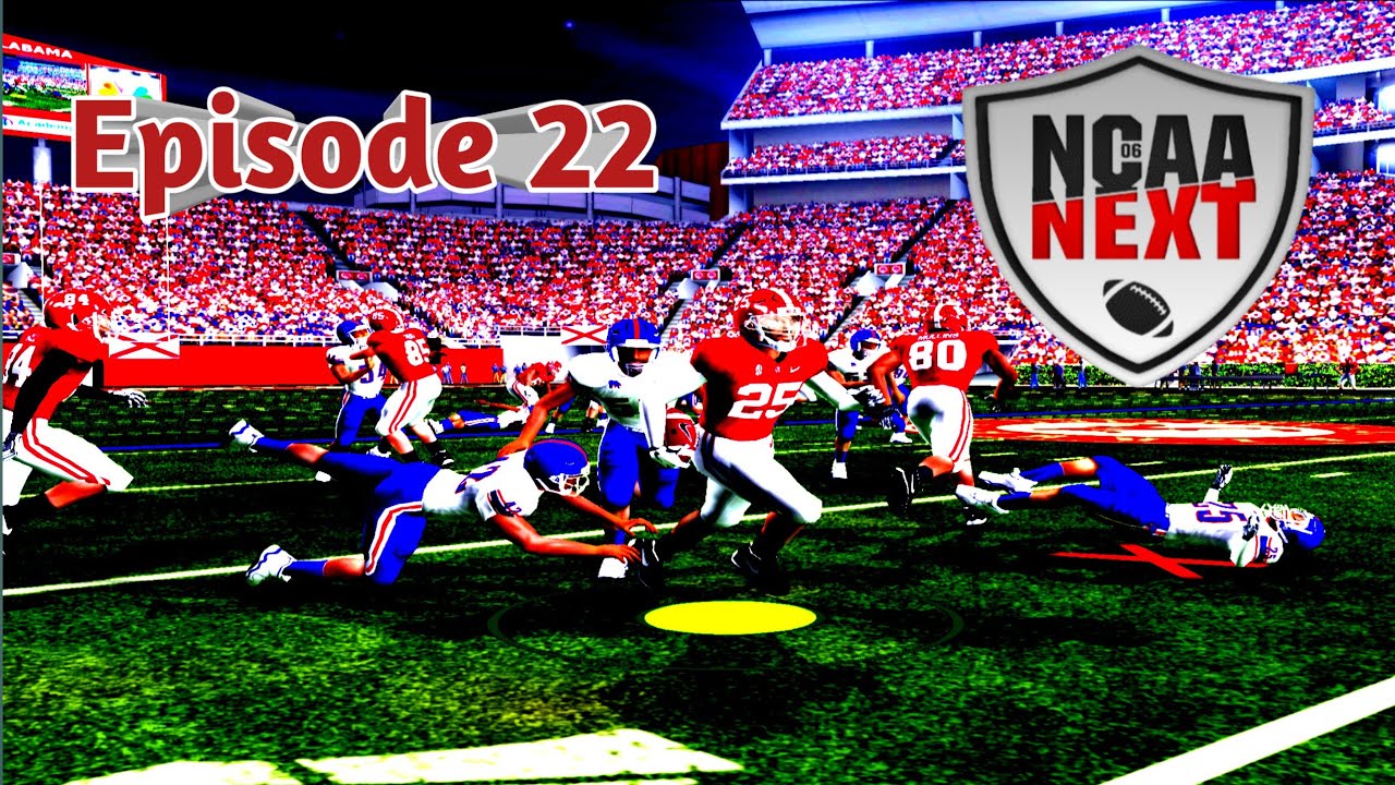 We going up against the ROLL TIDE!!! - NCAA 2006 Dynasty Mode - YouTube