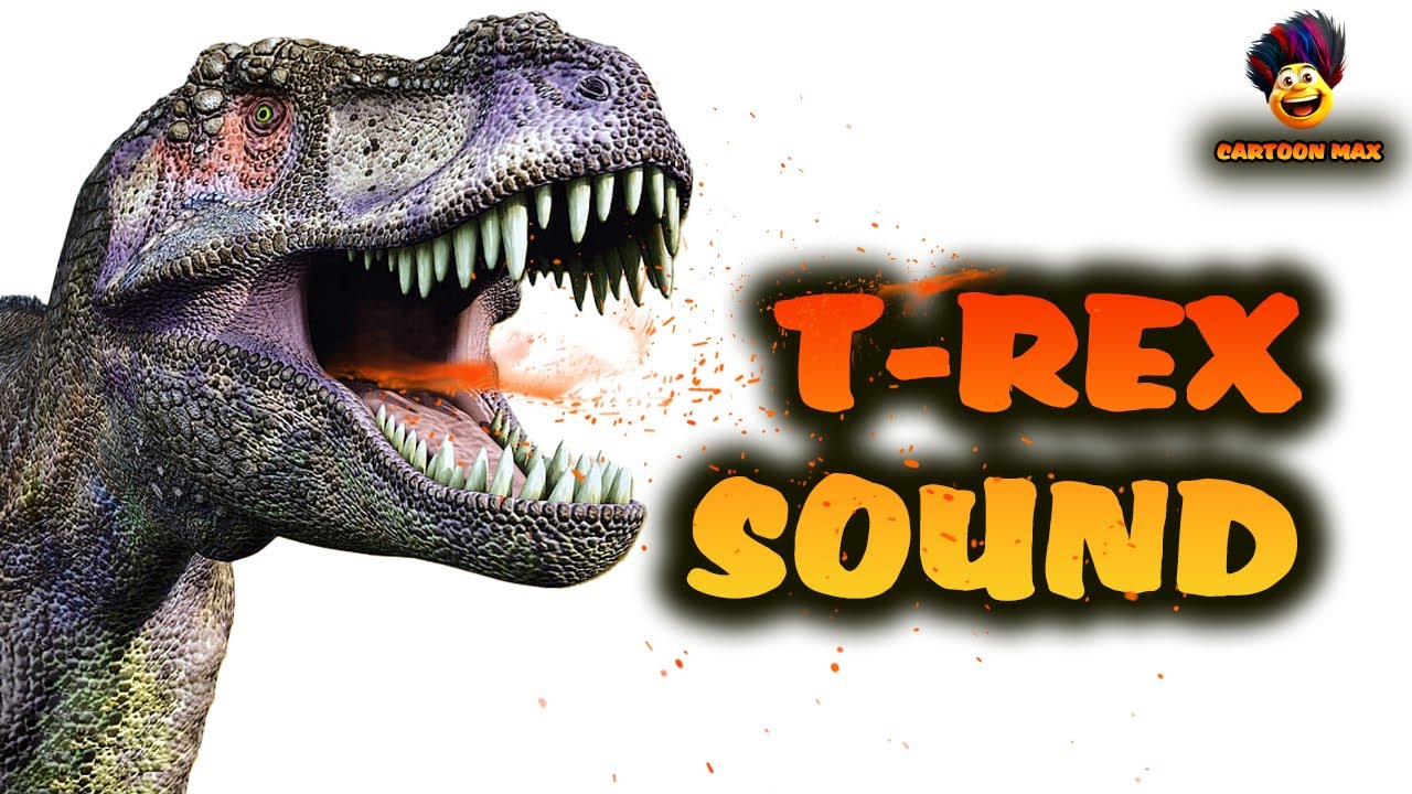 T-REX SOUND // WILD ANIMALS SOUND // WILD ANIMAL // CARTOON MAX // C ...