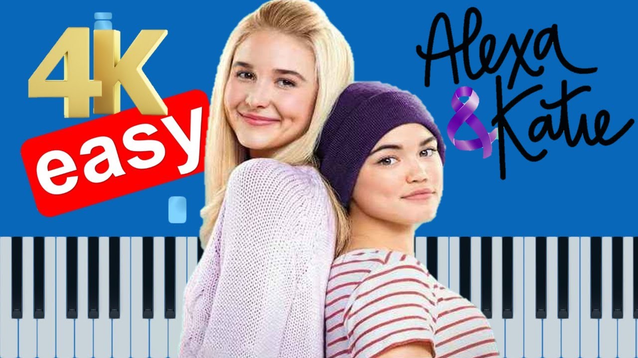 Alexia & Katie Theme Song (Slow Easy Medium) Piano Tutorial 4K - YouTube