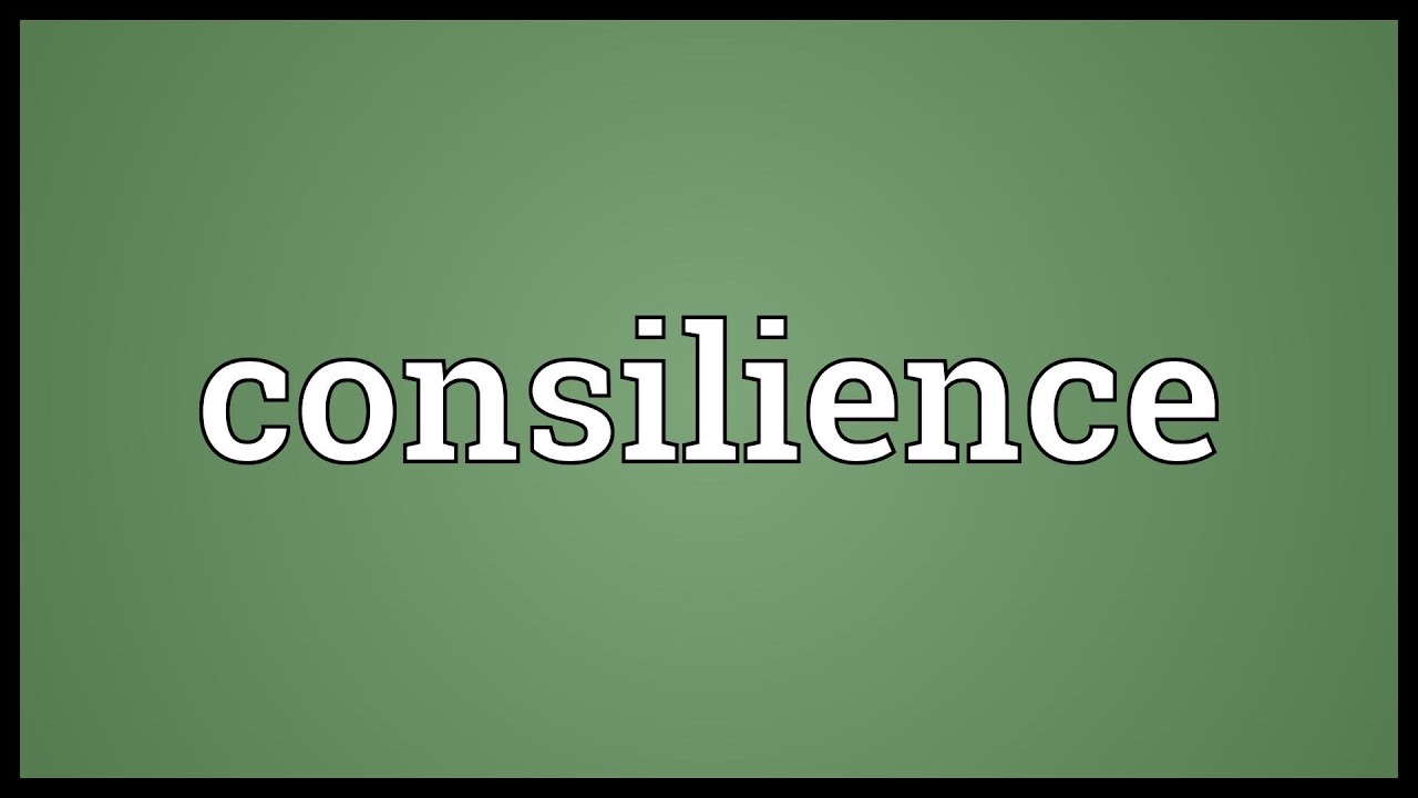 Consilience Meaning - YouTube