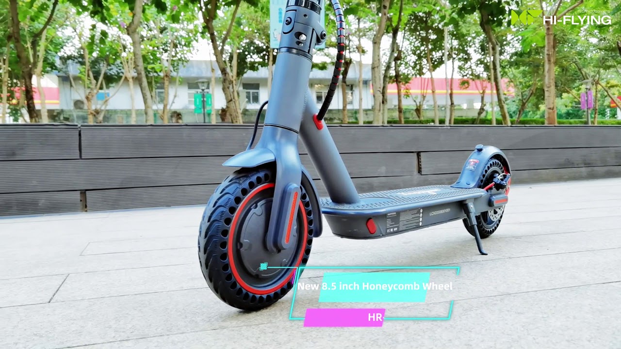 HI-FLYING electric scooter HR-15 Detail Shooting Video - YouTube