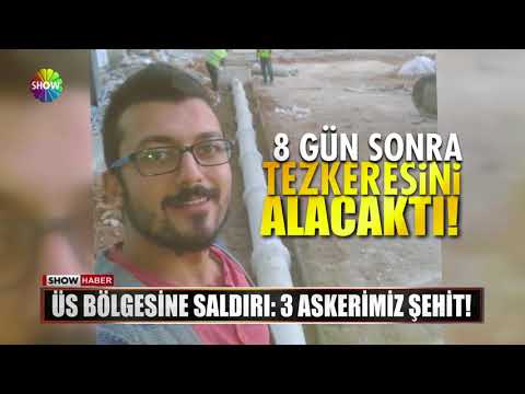 Üs bölgesine saldırı: 3 askerimiz şehit!