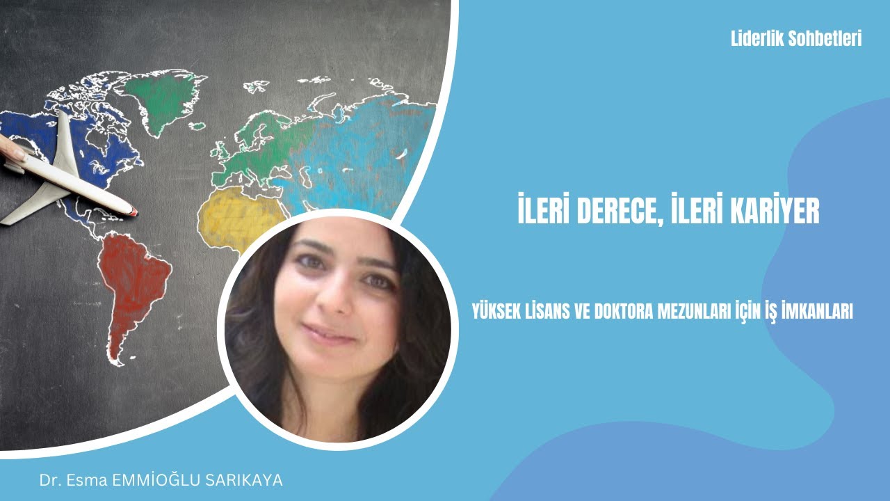 İleri Derece, İleri Kariyer: Yüksek Lisans ve Doktora Mezunları İçin İş ...