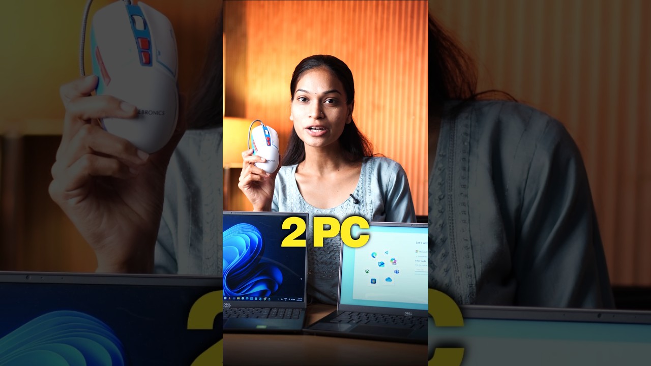 Control 2 PC with One Mouse - How To Use One Mouse For Two Laptops #PC #windows #laptops - YouTube