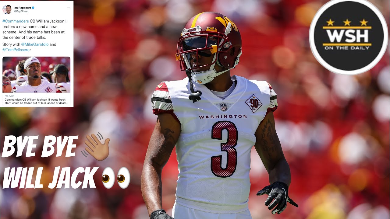 Commanders CB William Jackson III Has requested a Trade‼️Best ...