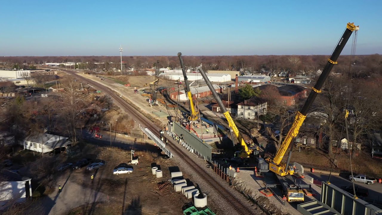 Springfield Rail Improvement - 6th Street Bridge - YouTube