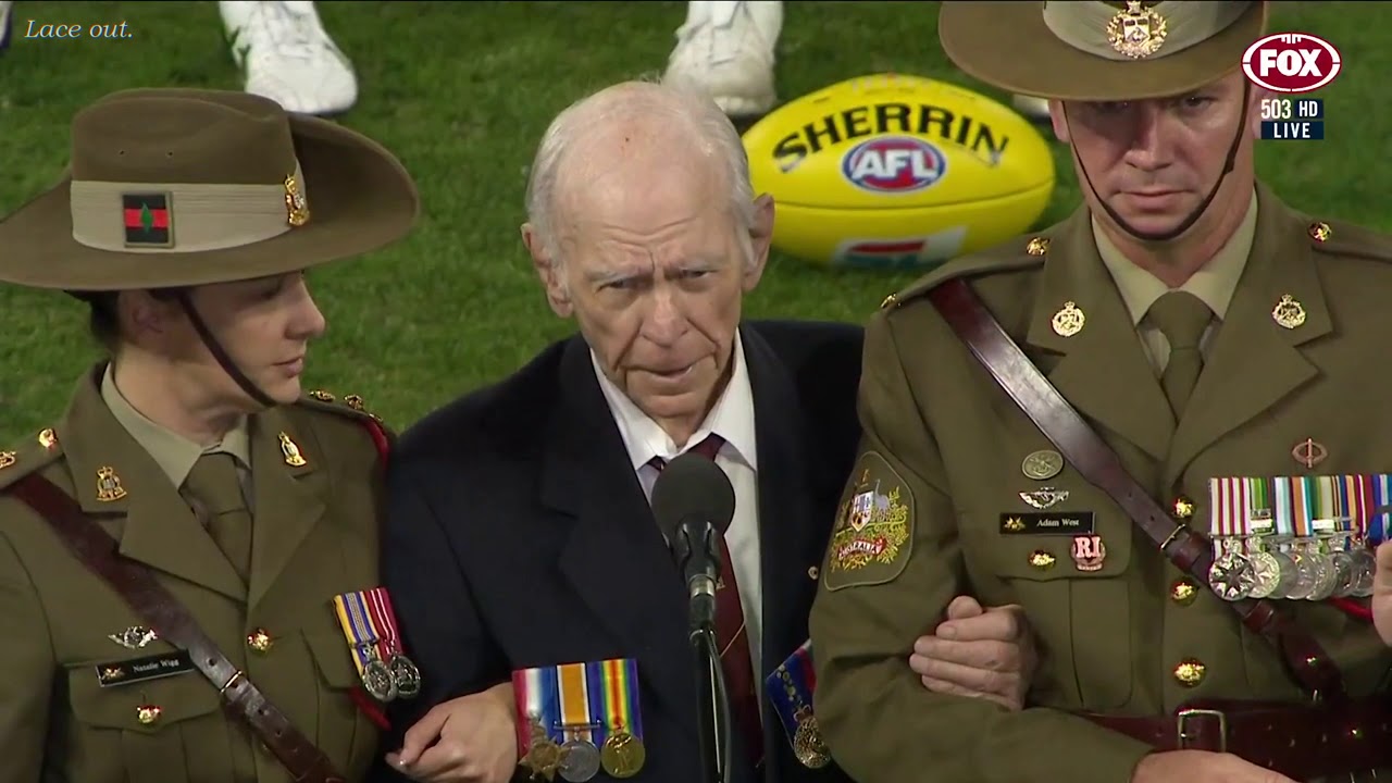 William 'Bill' Grayden recites the Ode - YouTube