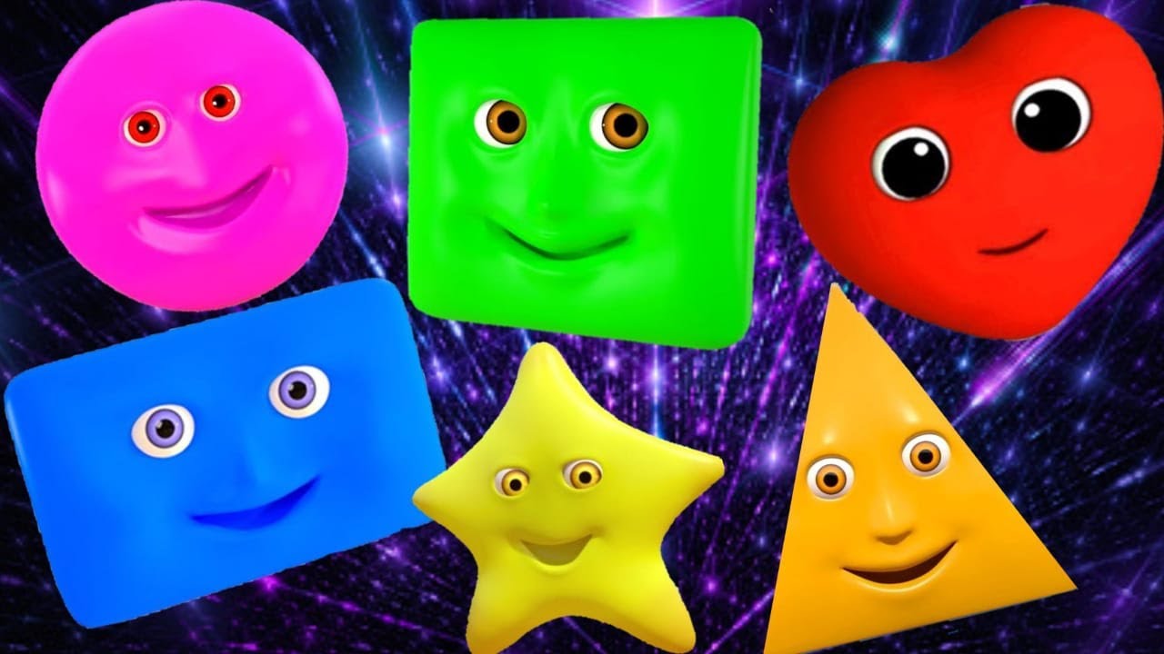 Shapes Song | We Are Shapes Song | Nursery Rhymes | Shapes Song For ...