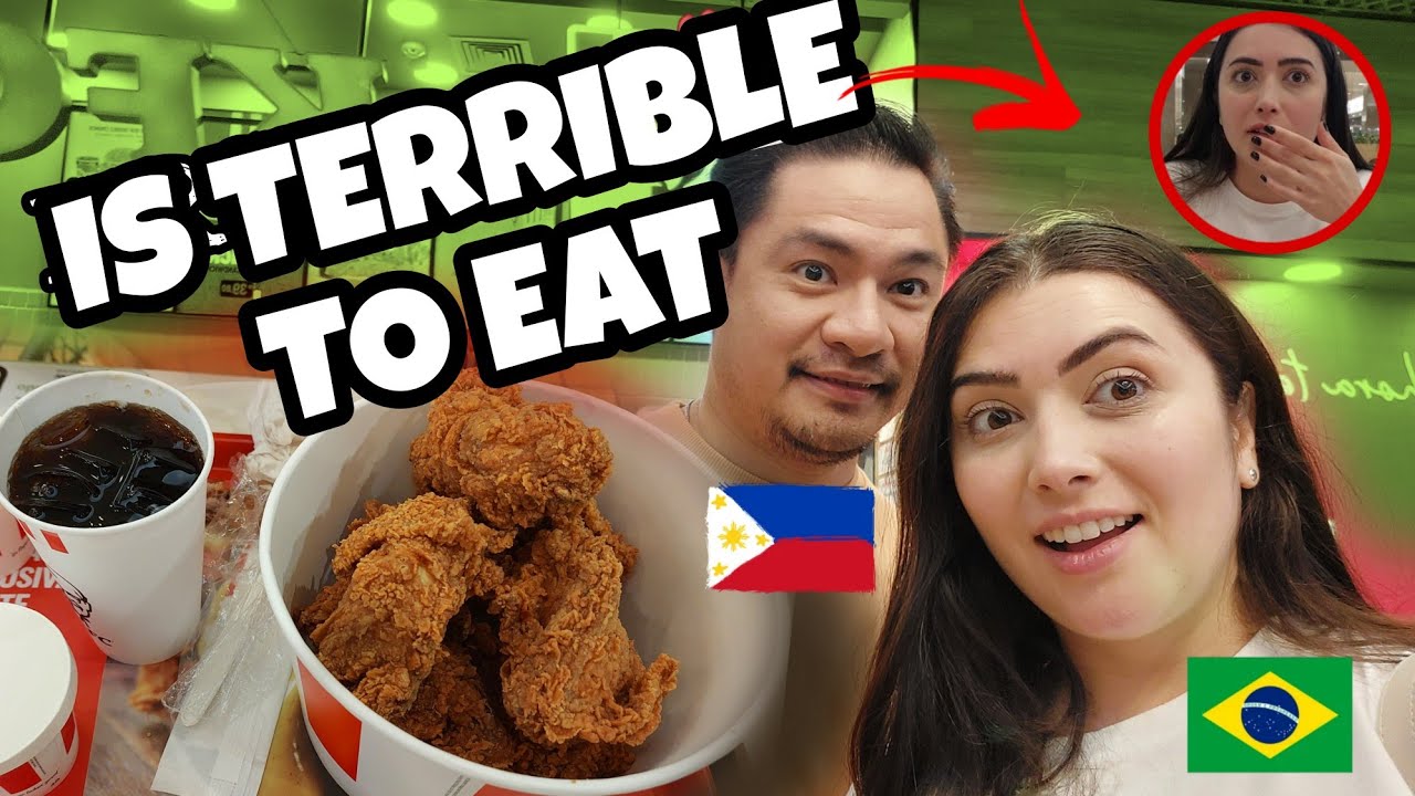 FIRST KFC WITH MY FILIPINO HUSBAND IN MY PLACE + BRAZILIAN SUNDAY LUNCH ...