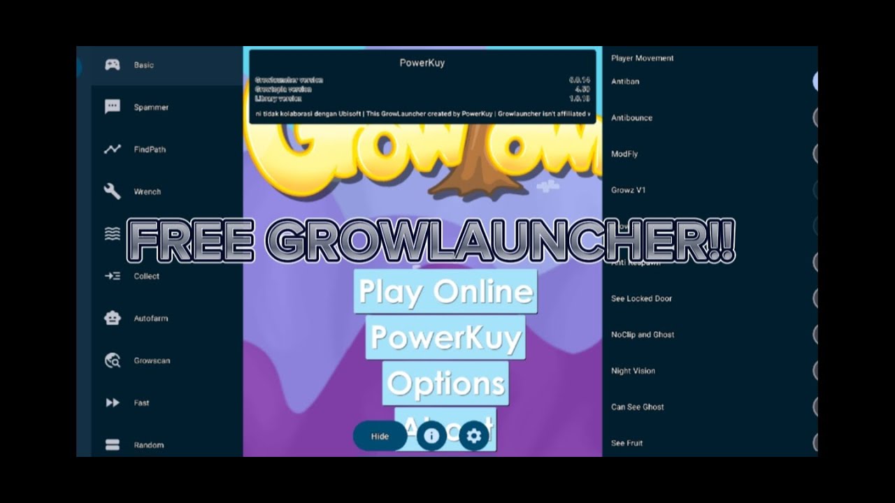 Growlauncher mod menu 4.50 growtopia #leaked #growtopia #growlauncher ...