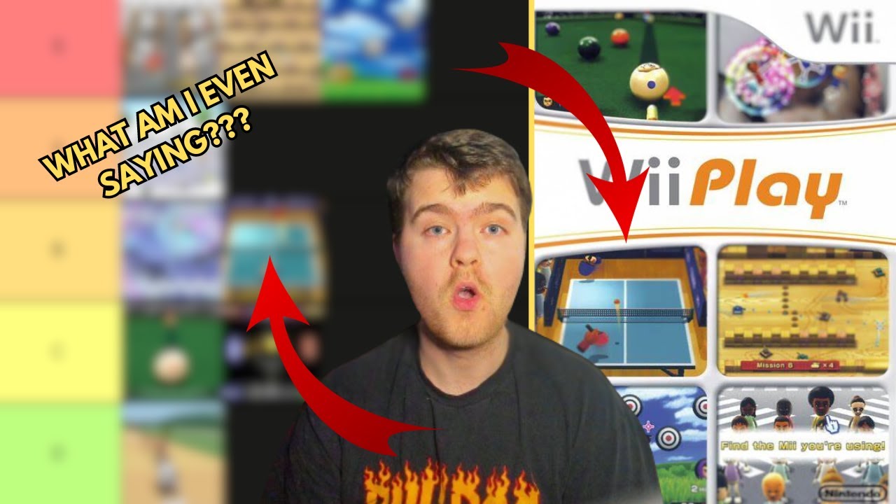 This HILARIOUS Video Ranks Every Wii Play Game! - YouTube