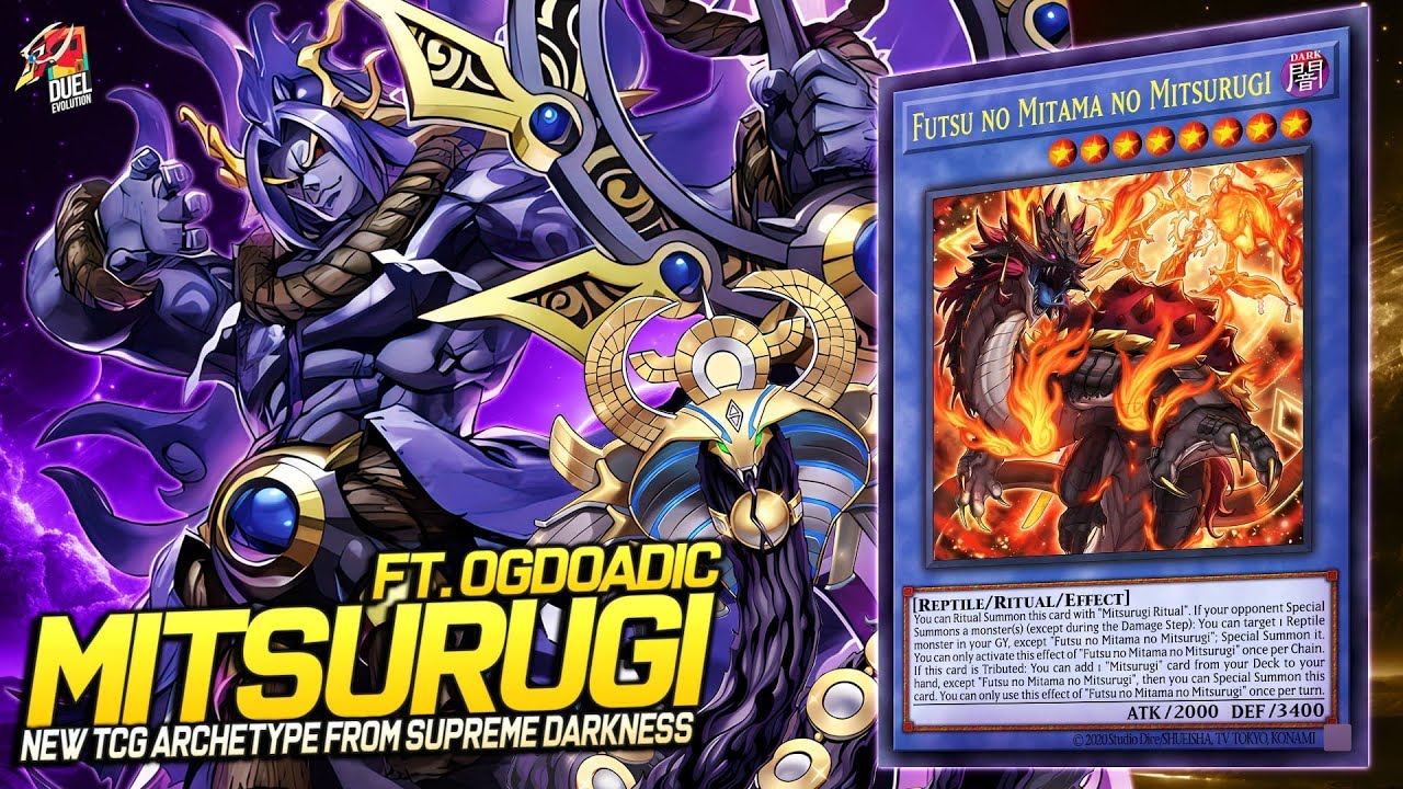 Deck Mitsurugi Ogdoadic| MDPRO3 | Replays 🎮 + Decklist ️ - YouTube