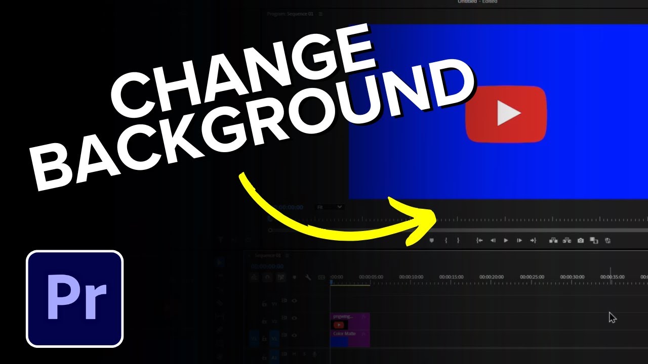 Premiere Pro: How to Change Background Color - YouTube