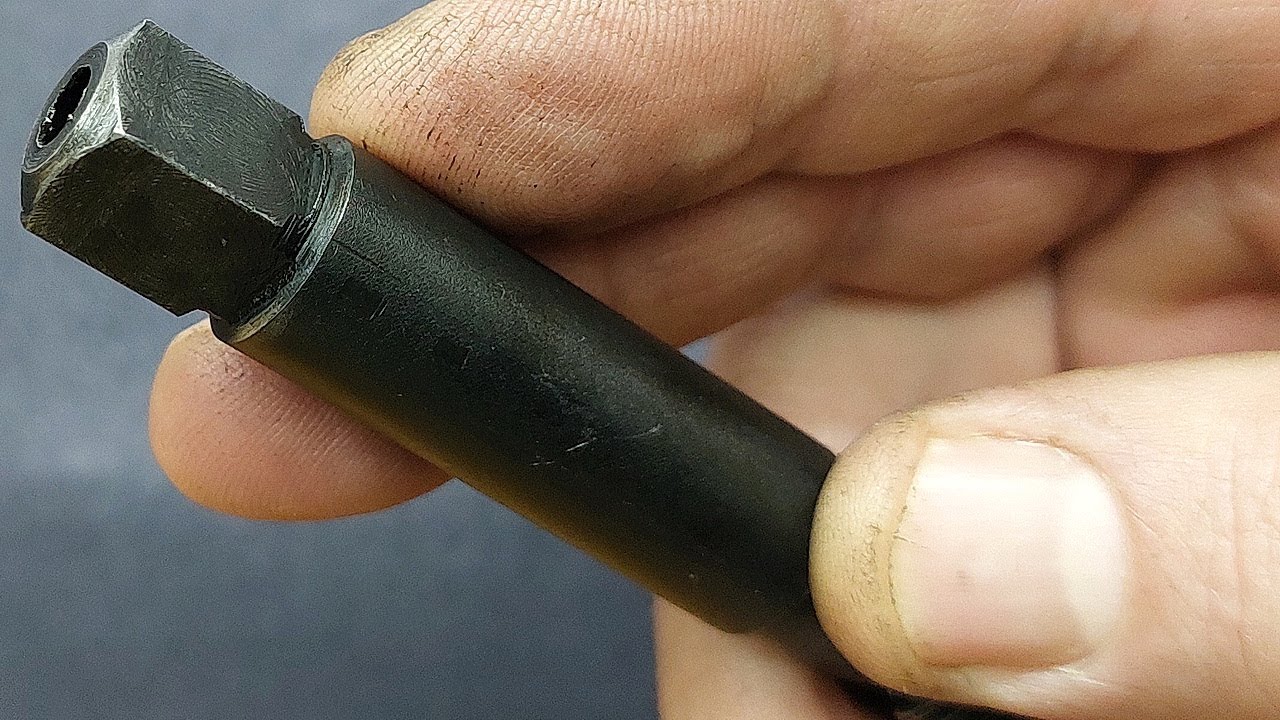 Saved my money! Made a homemade thread tapper - YouTube