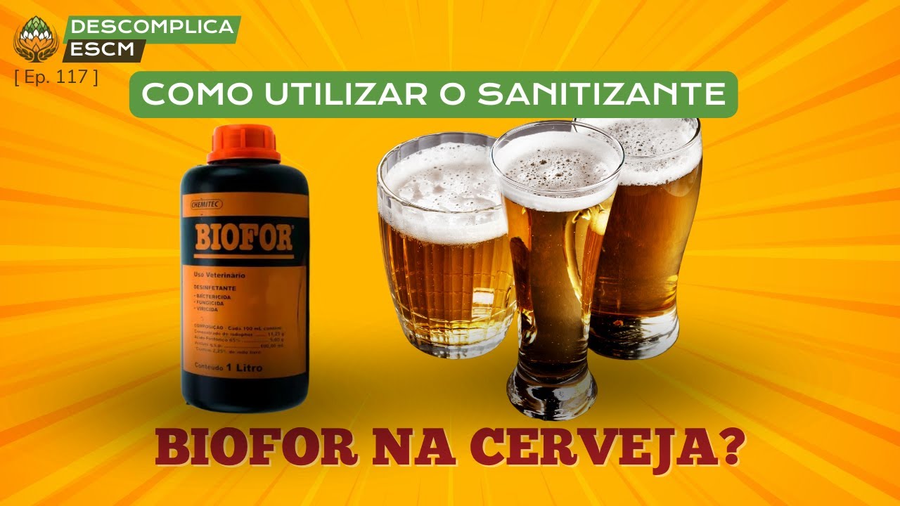 Como utilizar o sanitizante Biofor na produção de cerveja? | Descomplia ...