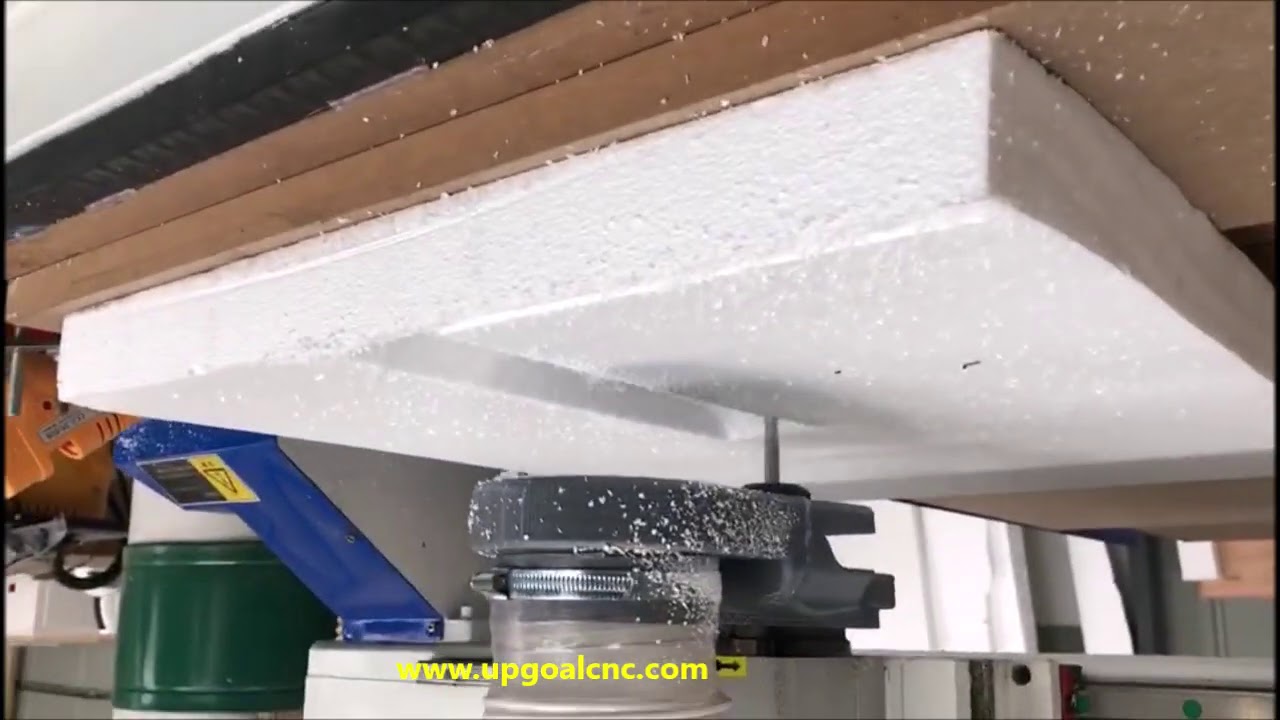 Foam CNC Milling Cutting Machine - YouTube