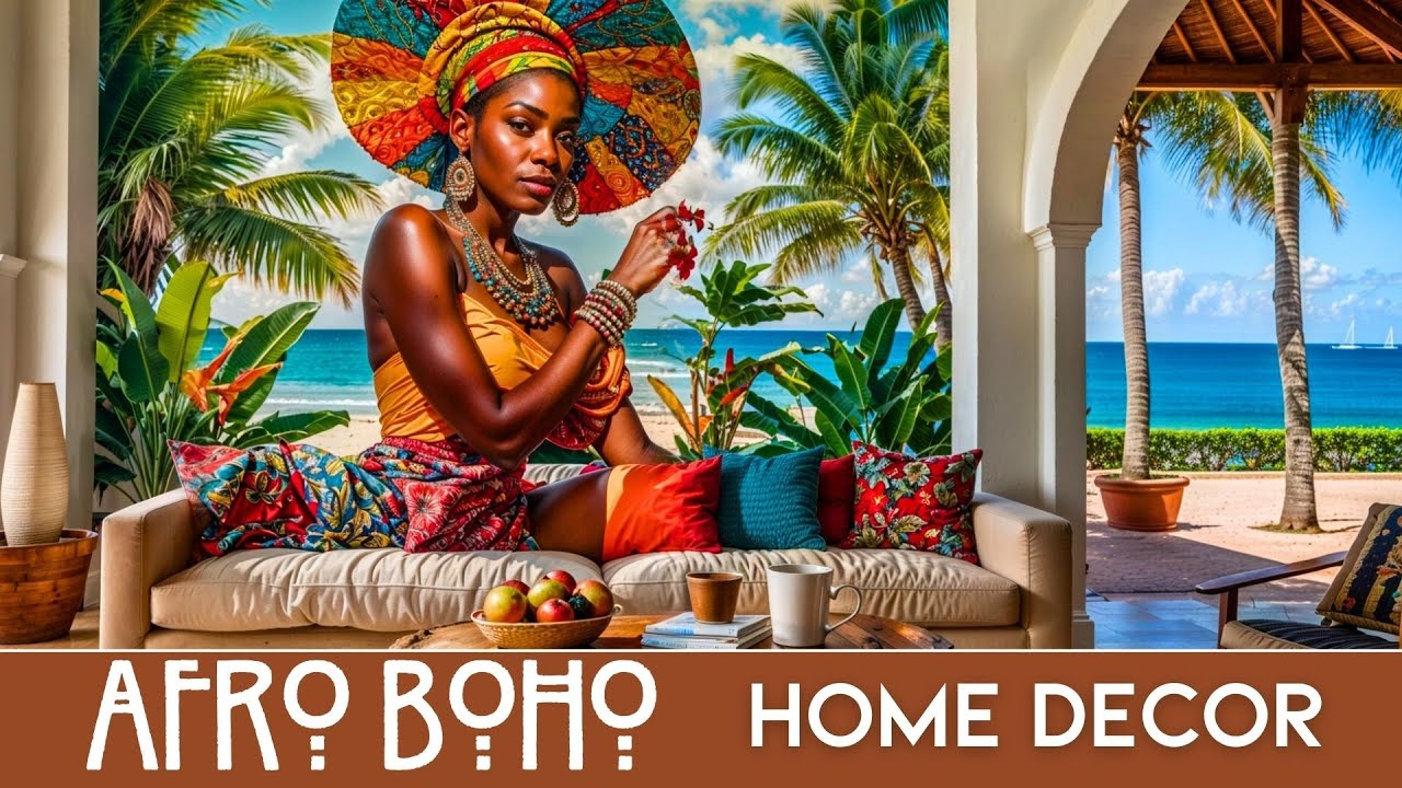 Transform Your Space with Afro Chic Style | Afro Boho Home Decor - YouTube