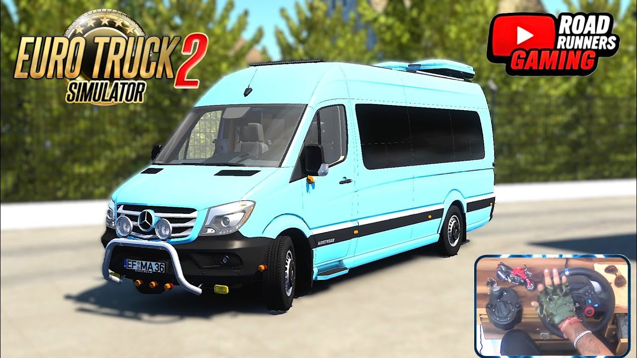 Stylish Van Mercedes-Benz Sprinter Bus | A Scenic Drive | ETS2 Bus ...