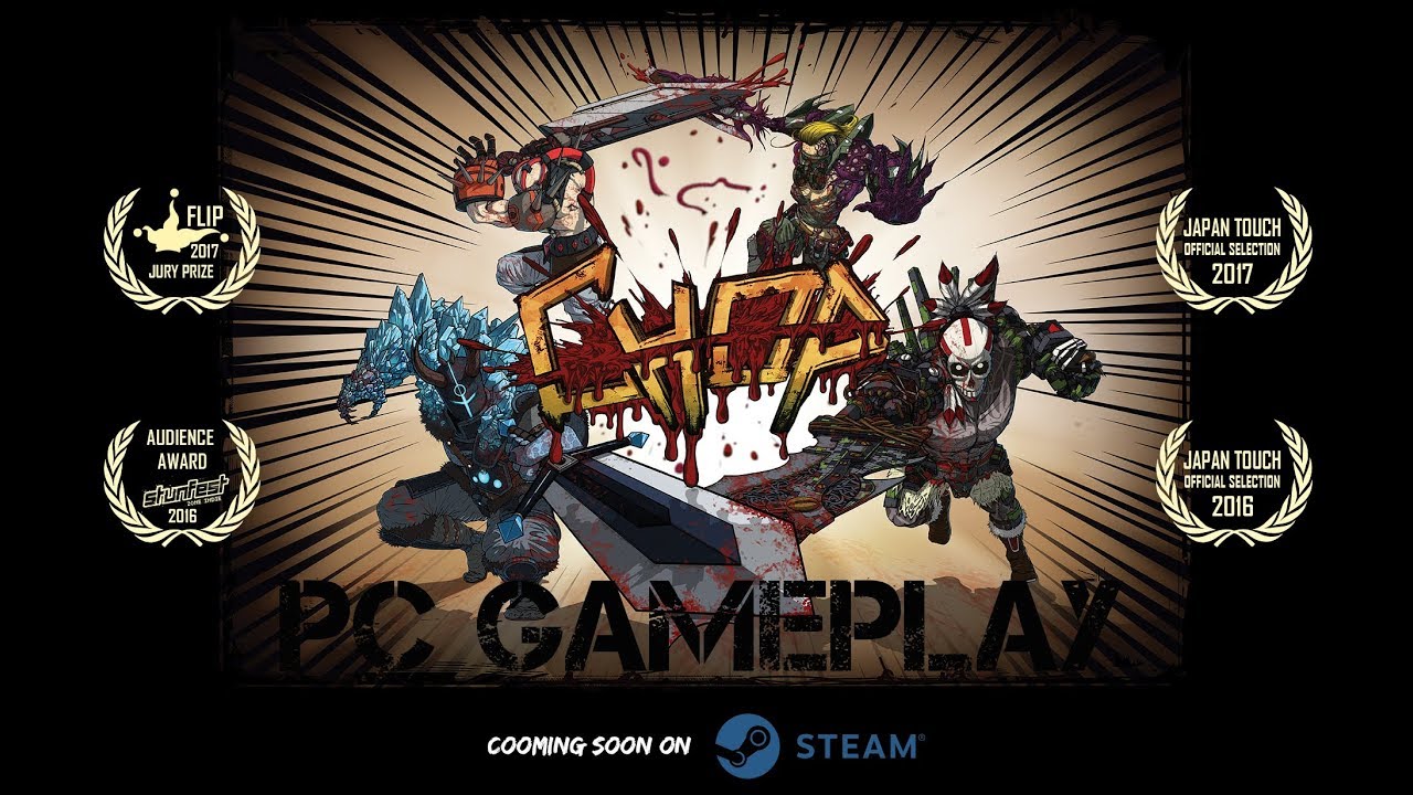 CHOP Demo - PC Gameplay (local multiplayer arena fighting game) - YouTube