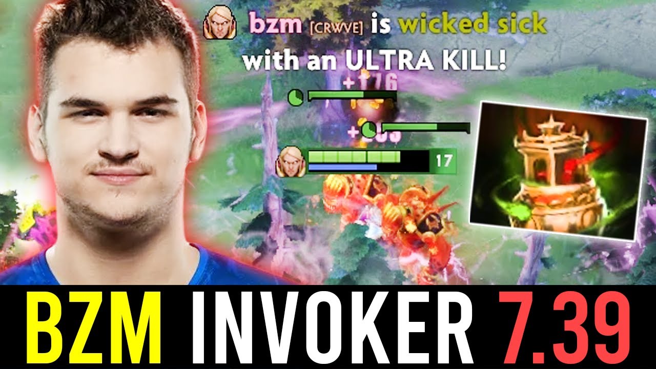 "BZM's INVOKER in 7.39 PATCH Looks Like.." - YouTube