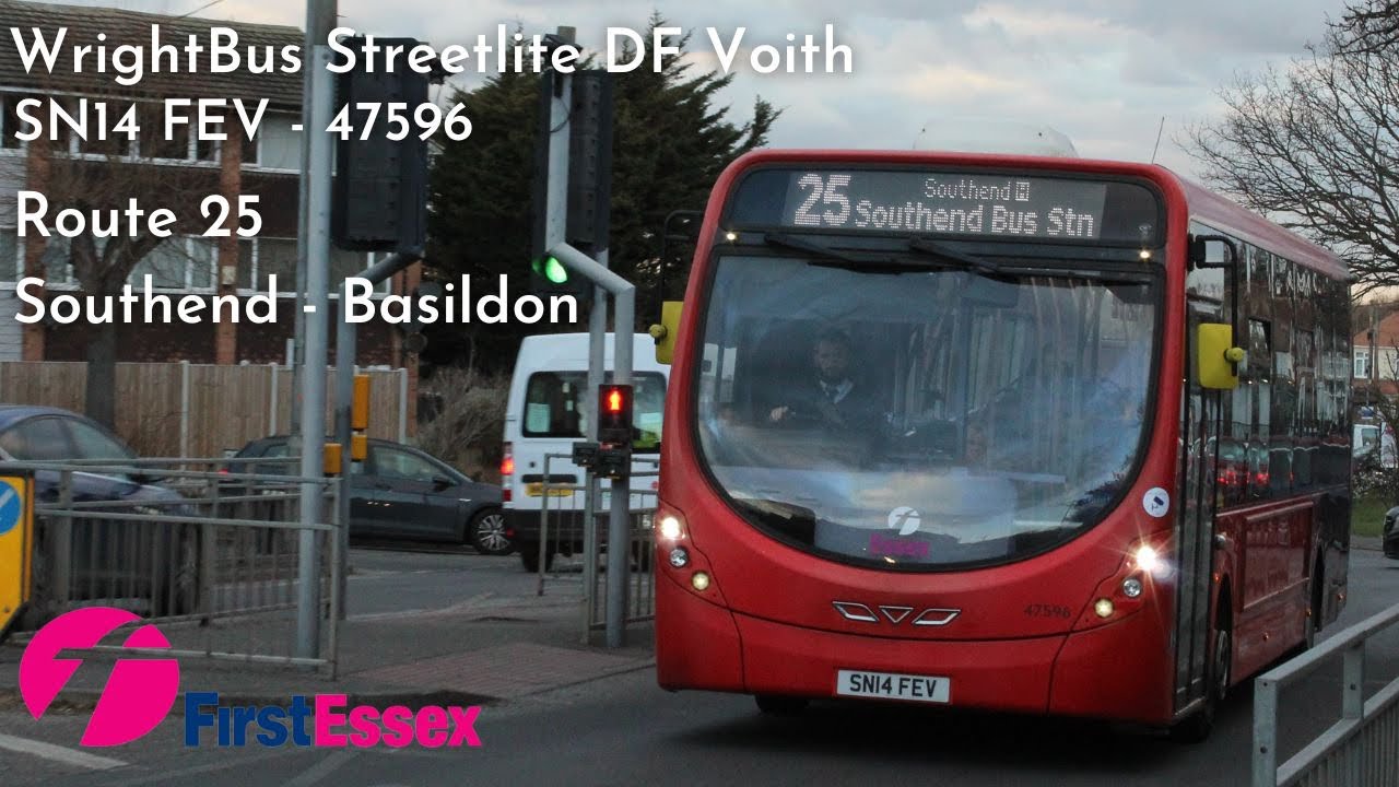 Recent Transfer! First Essex Route 25 | Wrightbus Streetlite DF | SN14 ...