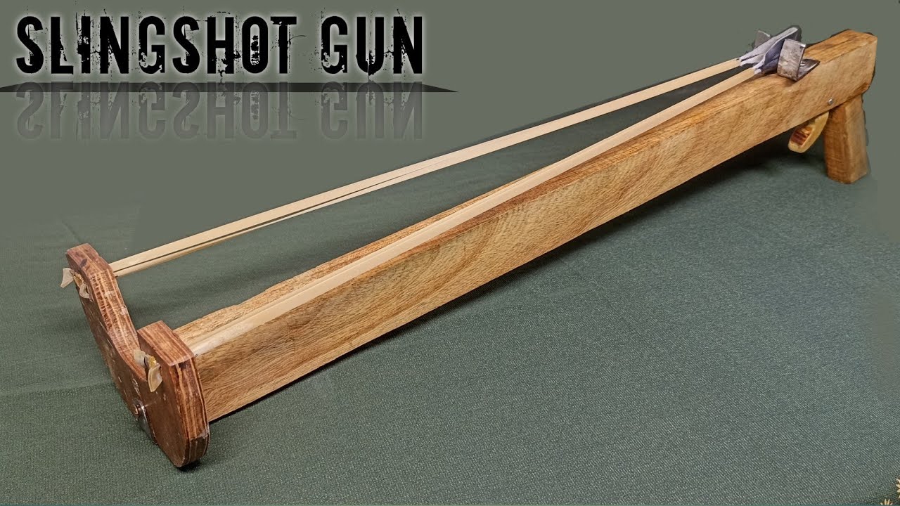 how to make wood gun easy at home\slingshot gun#gun #slingshotgun# ...
