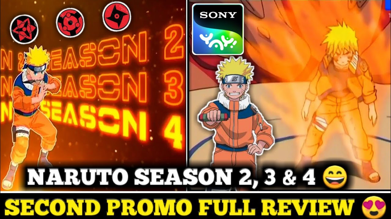 Naruto Season 2 Second Promo Full Review 😗 | Full Details OF Second ...