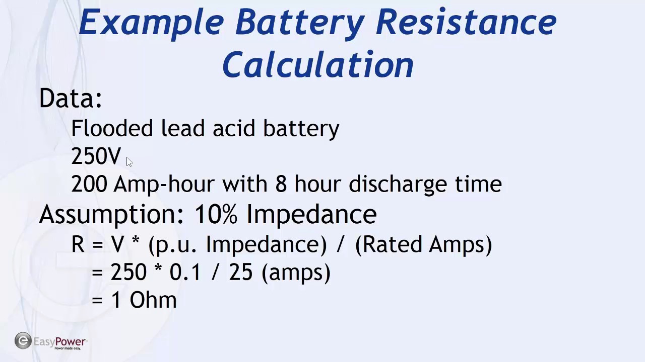 DC Arc Flash in EasyPower - YouTube