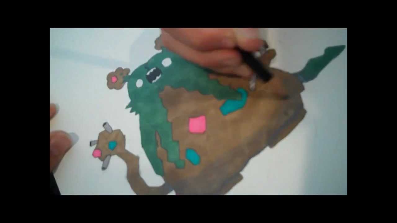 pokemon drawing 41 Garbodor - YouTube