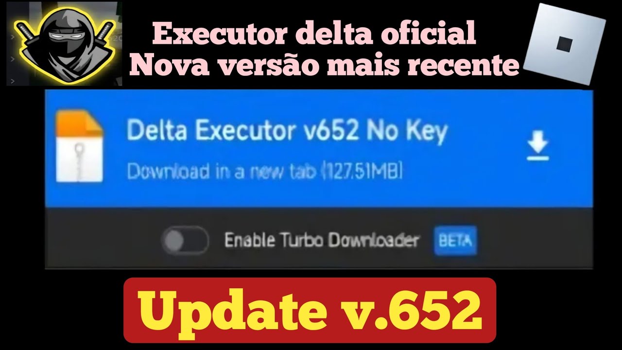 Roblox Delta Executor Mobile Nova atualizaçãoV652Delta Executor Novo ...