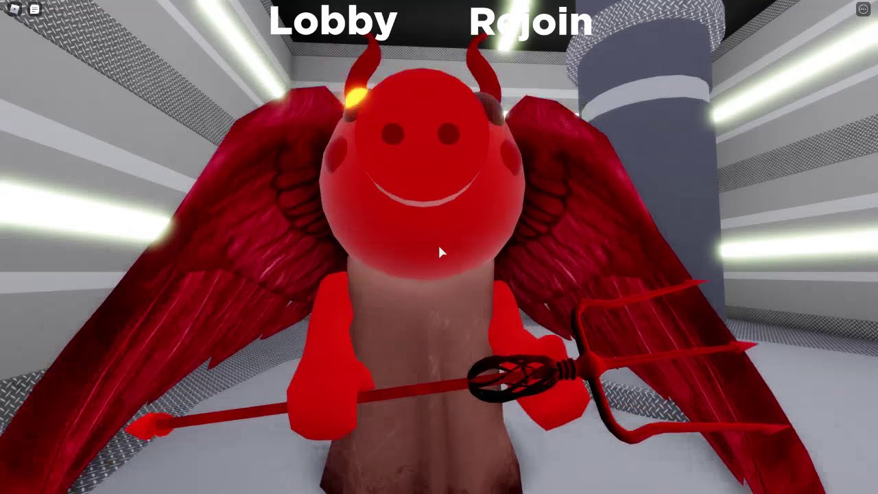 Roblox New Devil Piggy Jumpscare - Roblox Piggy NPC Test - YouTube
