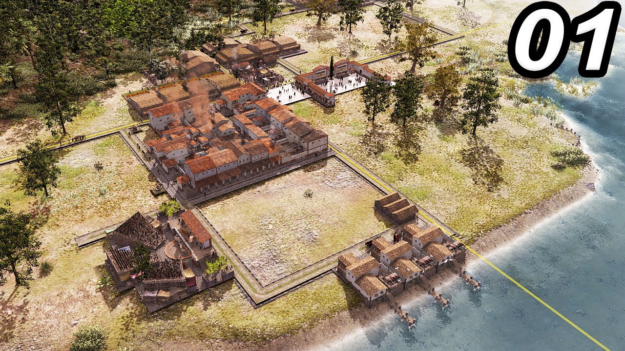 Starting a New ROMAN City in PAX AUGUSTA - New COMPLEX Citybuilder ...