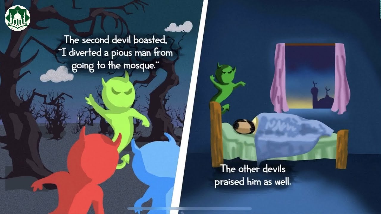 Islamic story the three Devils. - YouTube