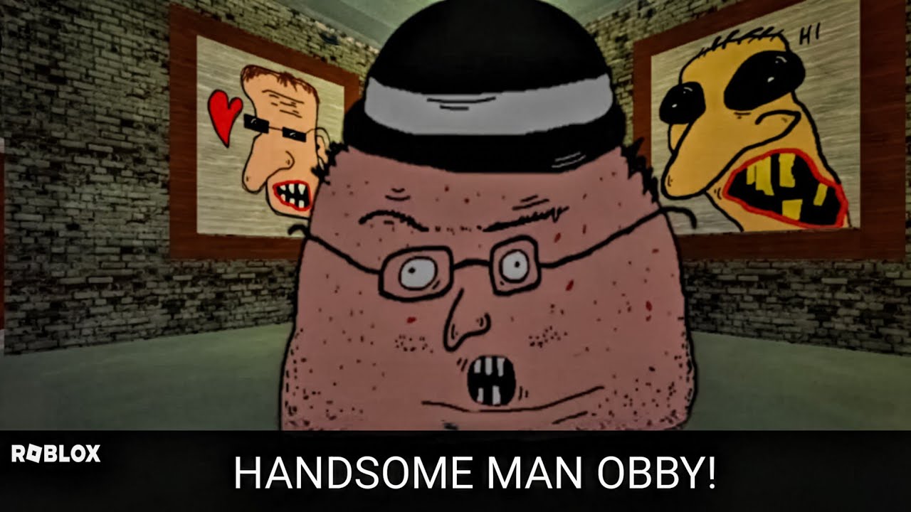 I Escaped From Handsome Men Obby In Roblox! - YouTube
