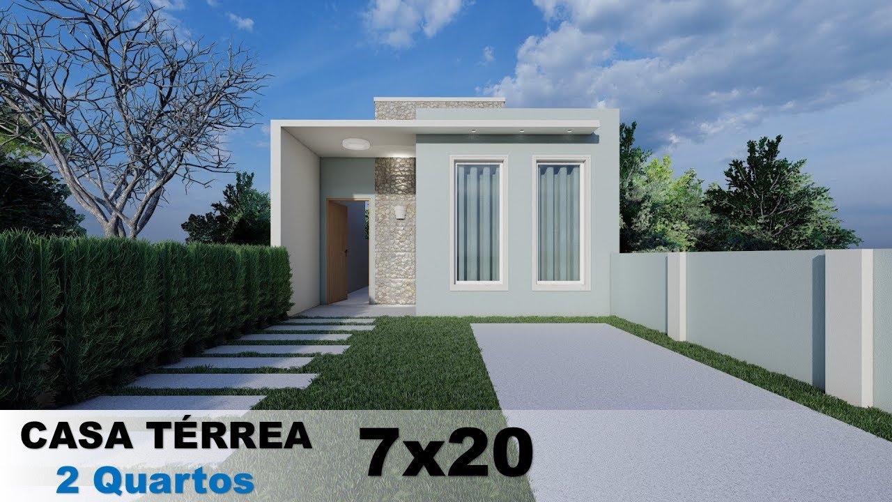 3 Bedrooms House Design Idea (5x25) One Storey House Tour │Projeto de ...