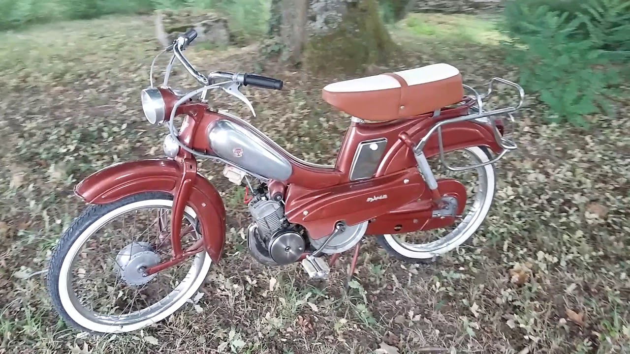 Mobylette chaudron av89 - YouTube