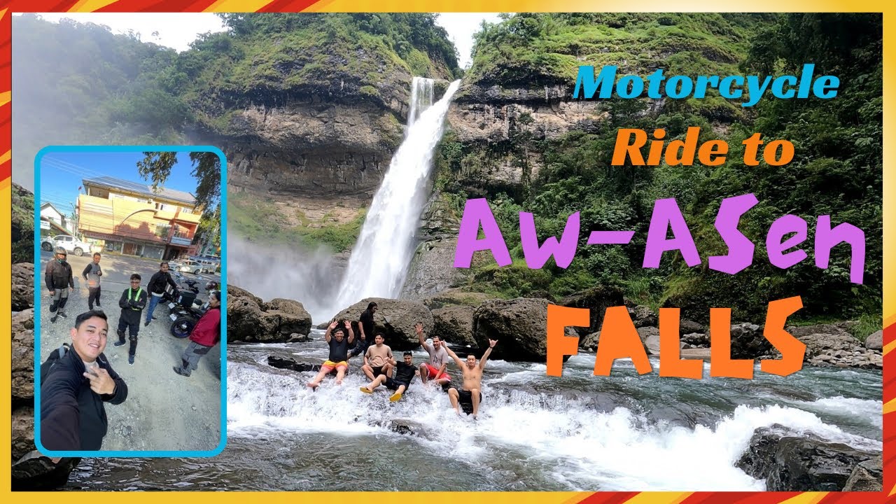 Motorcycle Ride to Aw-Asen Falls | Sigay, Ilocos Sur - YouTube