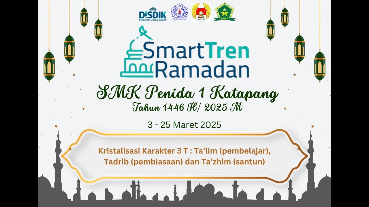 SMARTREN RAMADHAN 1446H/2025 Hari Ke-2 SMK PENIDA 1 KATAPANG - YouTube
