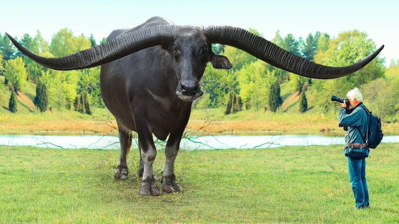 TOP 10 BIGGEST ANIMAL HORNS IN THE WORLD - YouTube