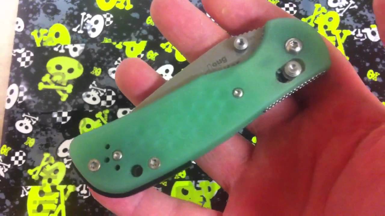 Benchmade Doug Ritter Mini Griptilian with Kevin Wilkins Sc - YouTube
