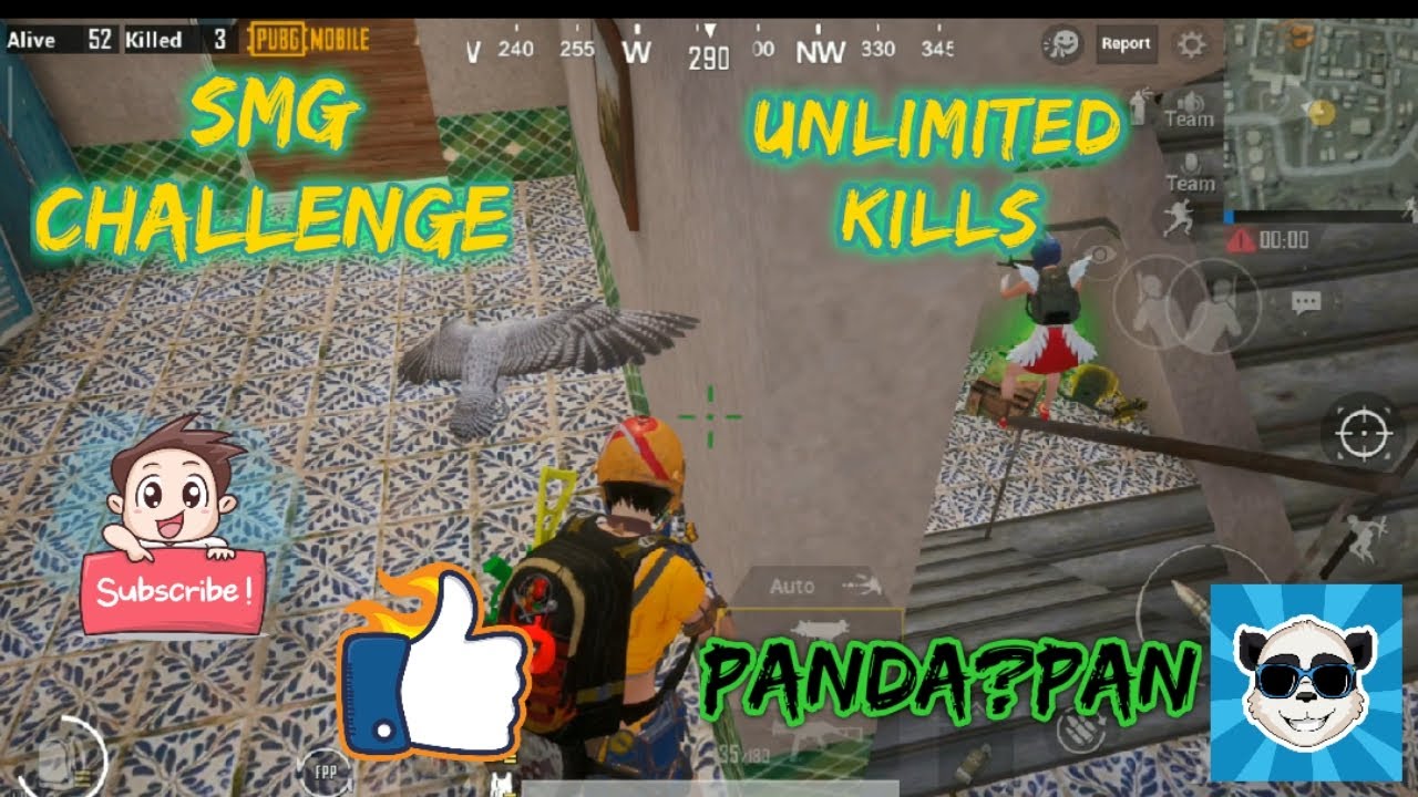 Panda SMG Challenge+UNLIMITED KILLS on Miramar 🐼 - YouTube