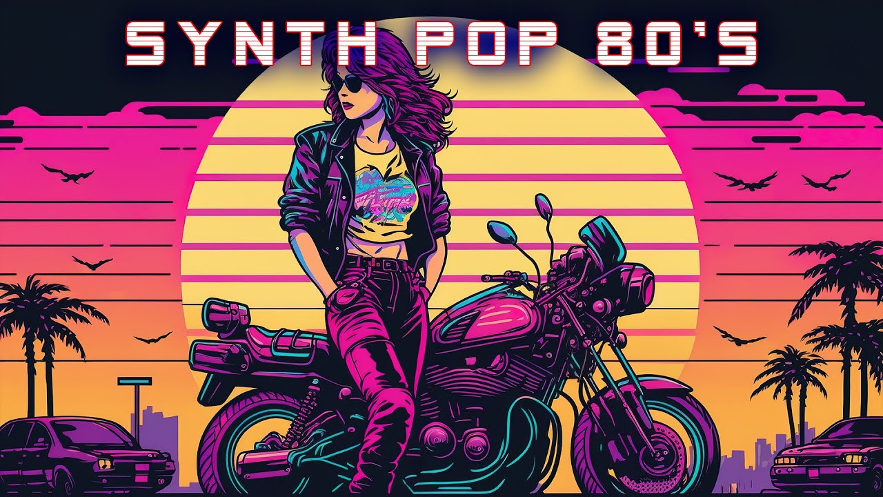 SYNTH POP 80's 🏍️ Unlock 80's Synthwave Beats to Chill or Game To! 🏝️ ...