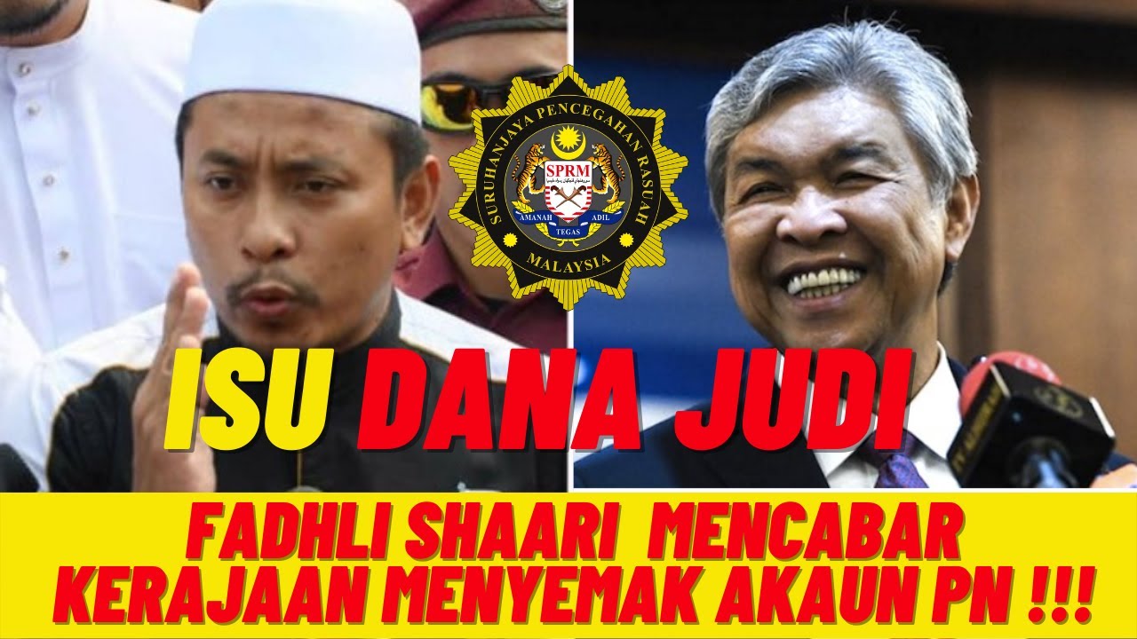 Fadhli Shaari Mencabar Kerajaan Menyemak Akaun PN !!! - YouTube